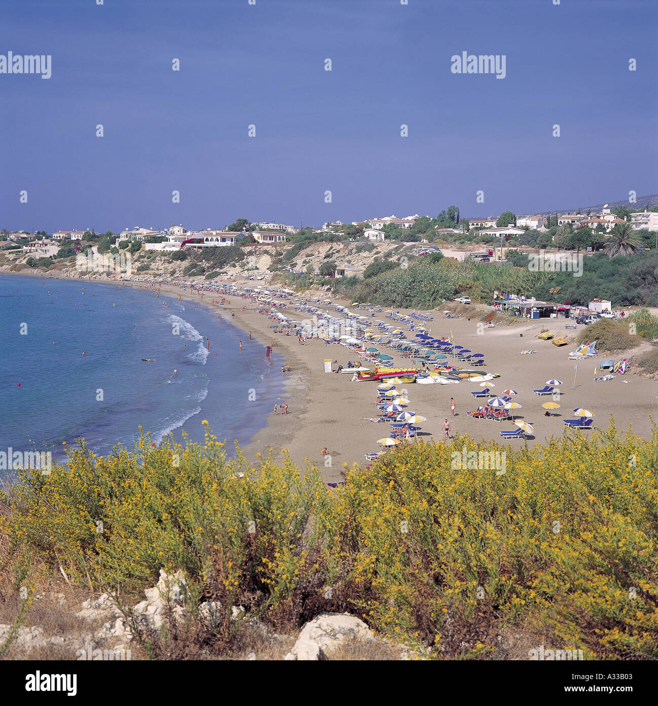 Coral Bay Beach Stock Photo - Alamy