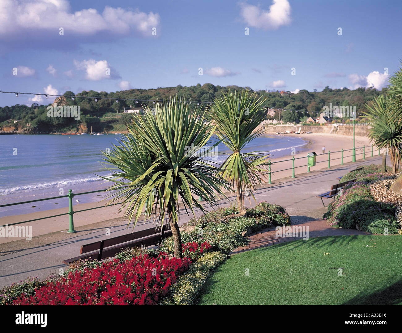 St Brelade s Bay Seafront Stock Photo - Alamy
