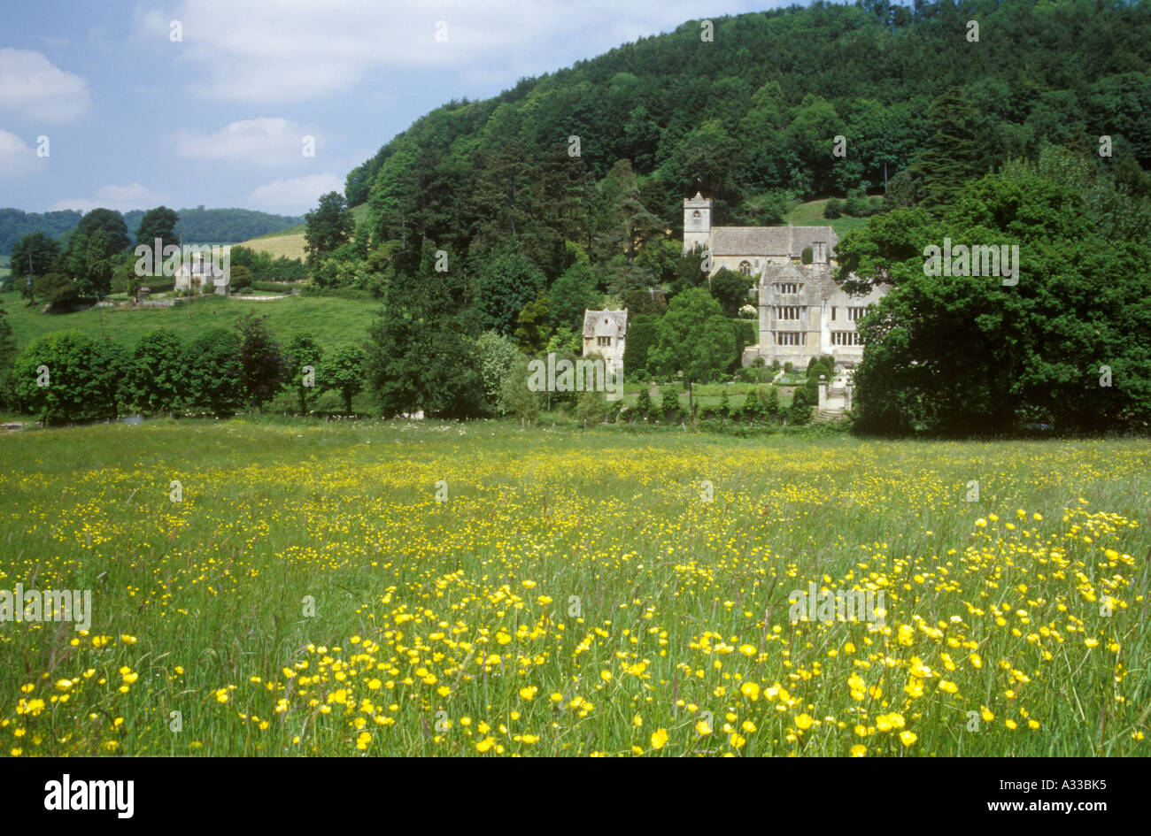 Owlpen manor house hi-res stock photography and images - Alamy