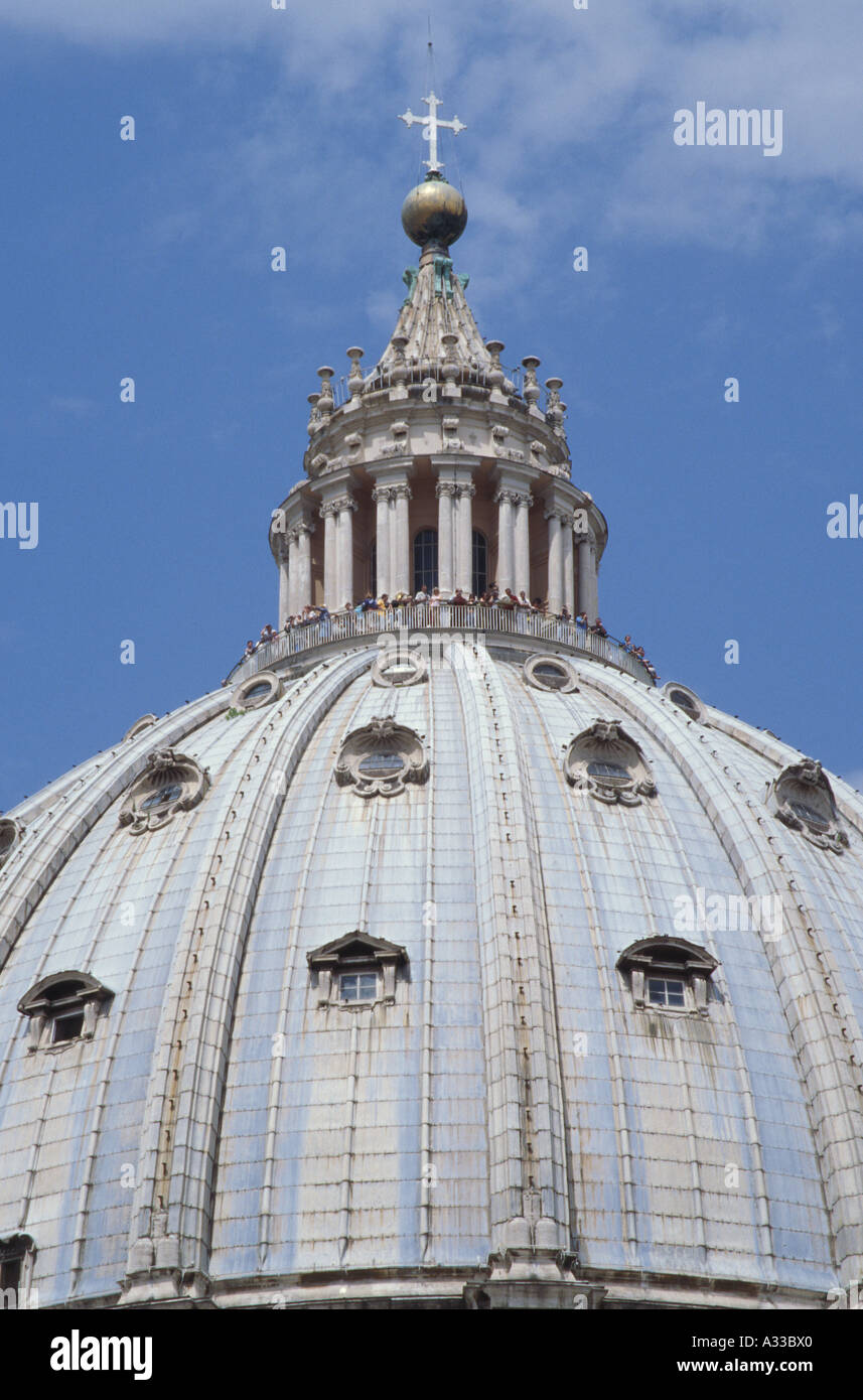 St Peter's Dome, Rome, Italy, Europe Stock Photo - Alamy