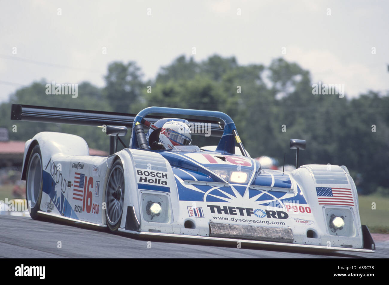 Dyson Racing Riley and Scott Mk III A Lincoln at Mid Ohio 2002 Stock ...