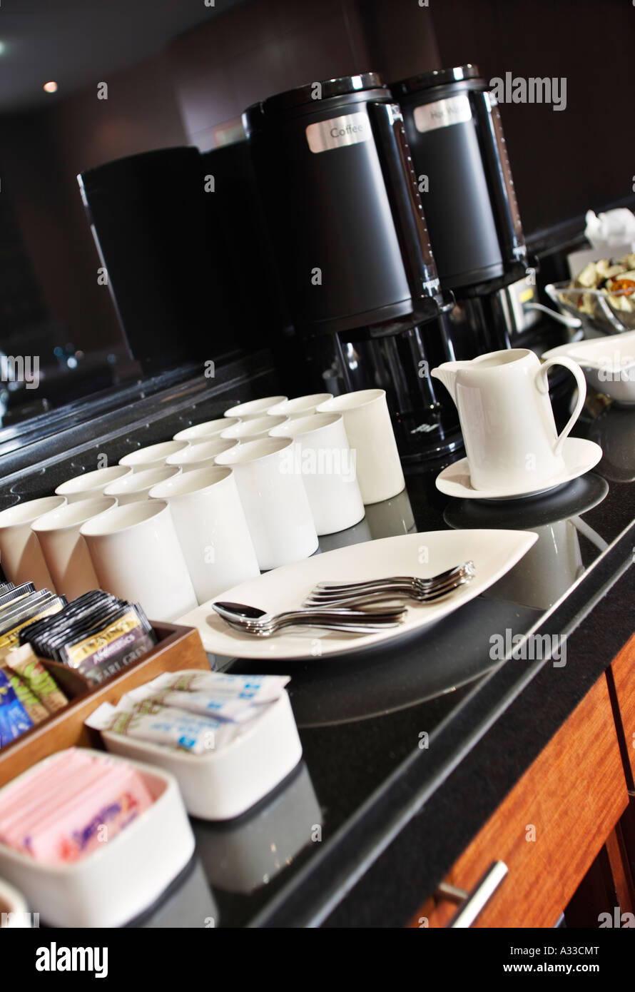 Tea And Coffee Refreshments High Resolution Stock Photography and ...