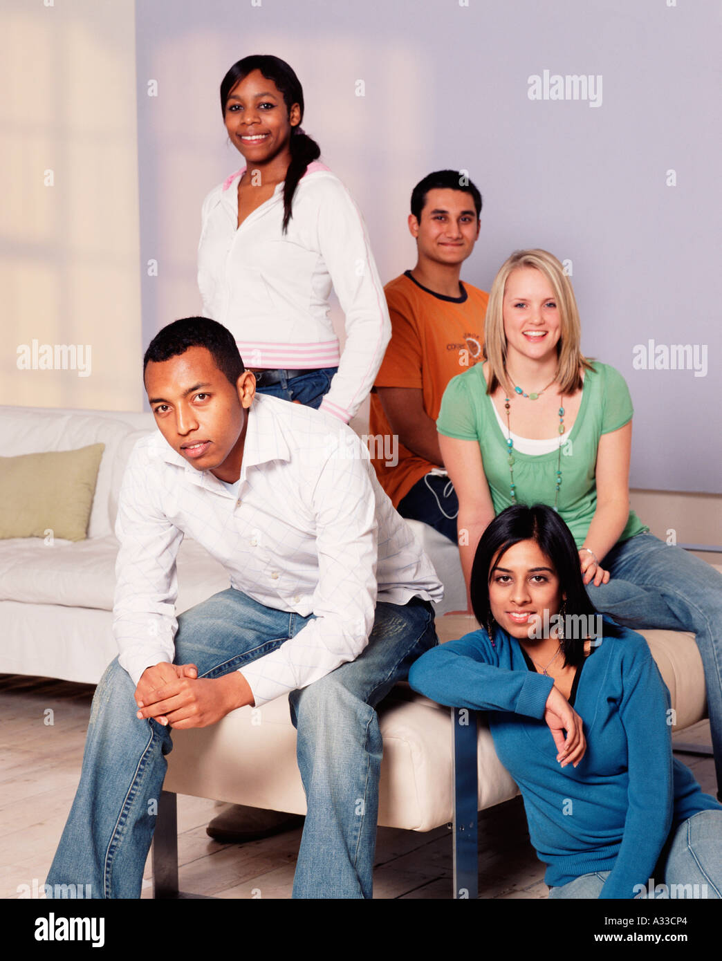 Five group leaders hi-res stock photography and images - Alamy