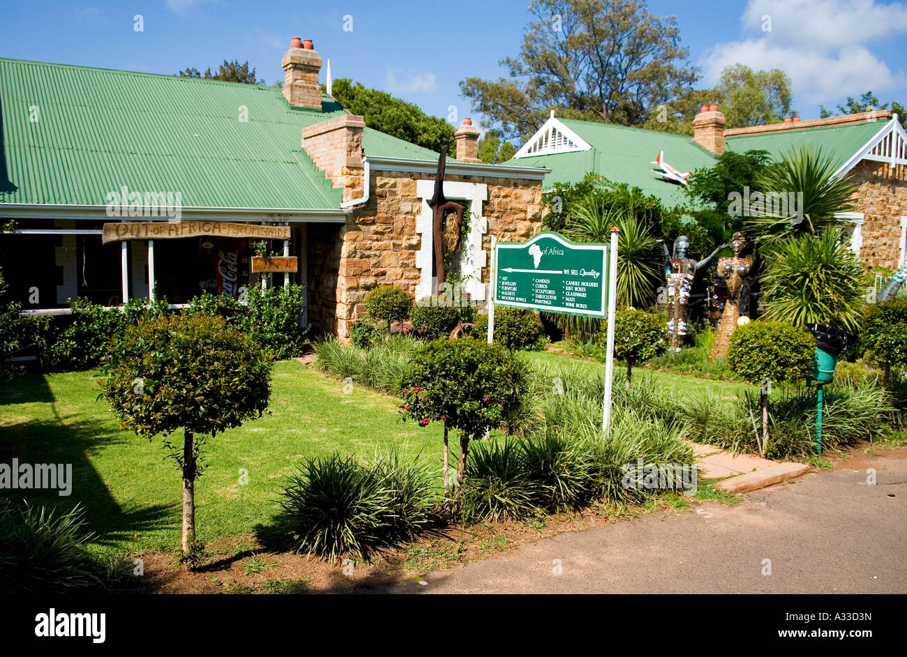 arts&craft cullinan village Stock Photo - Alamy
