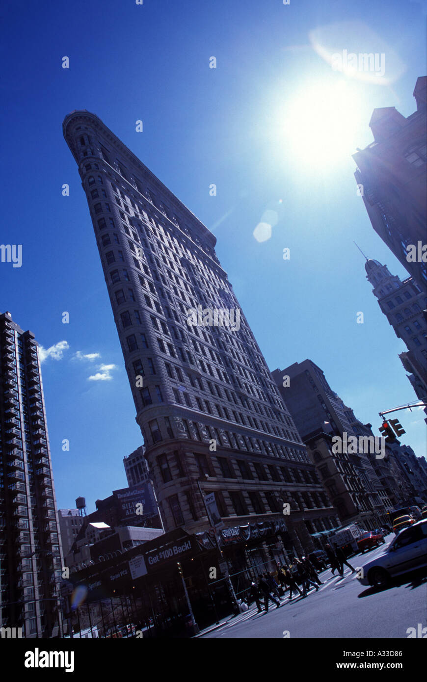 Flatiron Building New York Stock Photo - Alamy