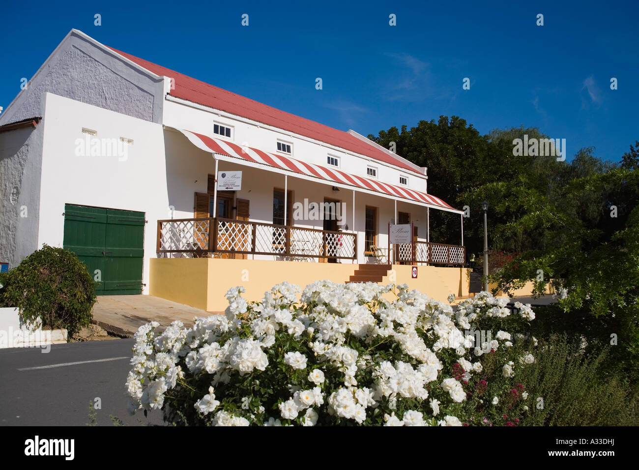 plum restaurant tulbagh Stock Photo - Alamy