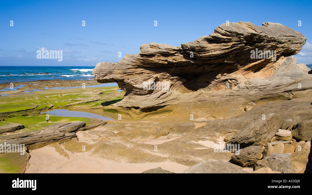 rock formation wilderness beach Stock Photo - Alamy