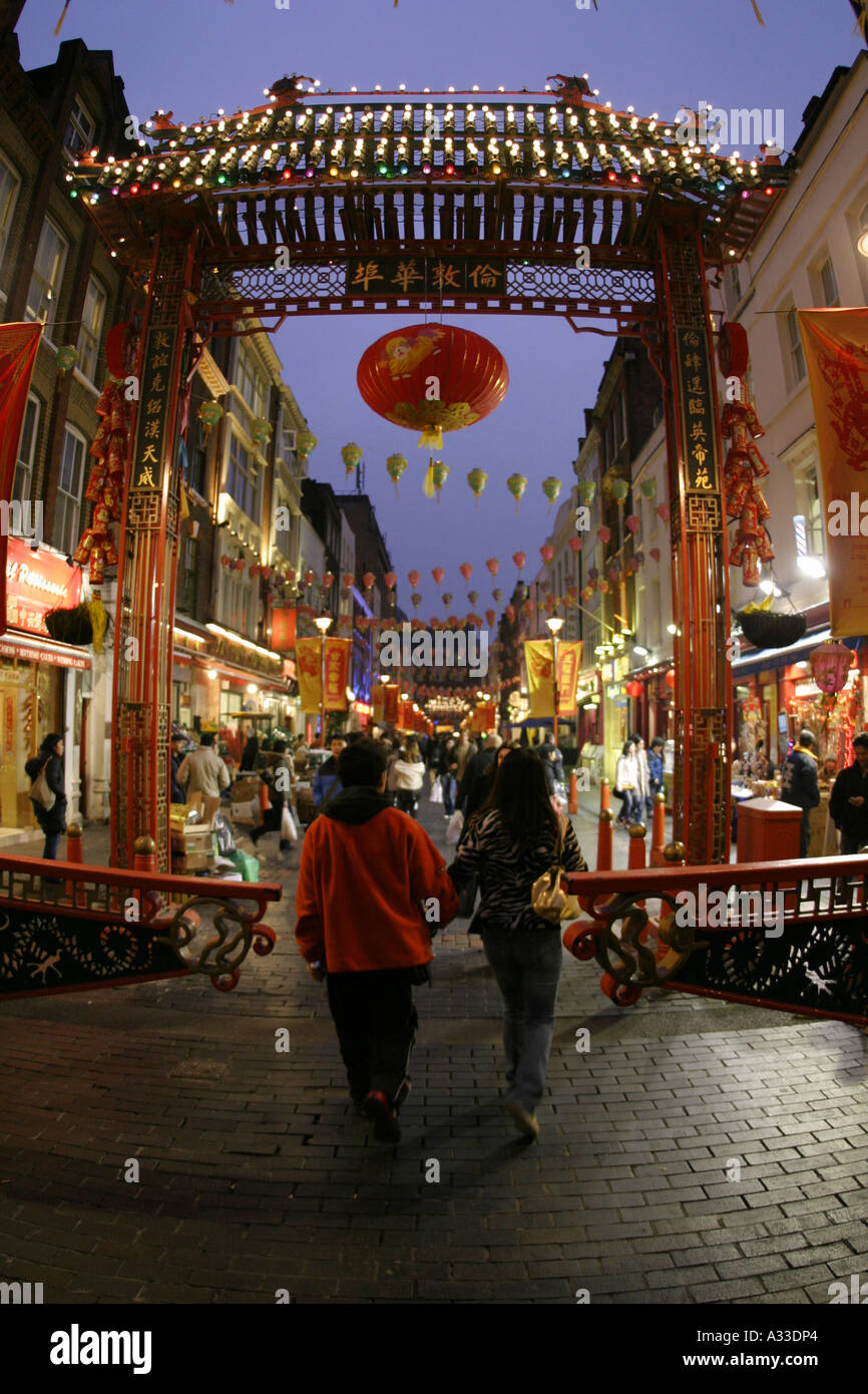 London’s Chinatown East End UK Stock Photo - Alamy