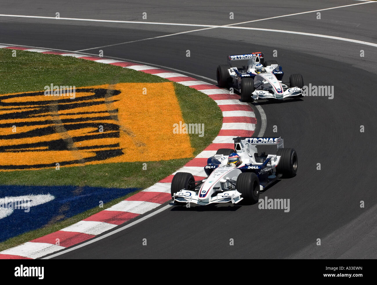Formula one race cars mercedes hi-res stock photography and images - Alamy