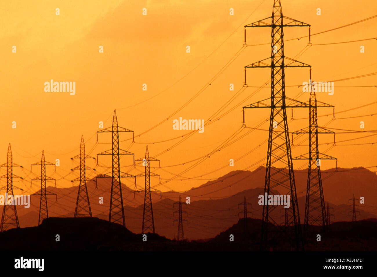 Electricity pylons Jeddah Saudi Arabia Stock Photo - Alamy Electricity pylons Jeddah Saudi Arabia Stock Photo - Alamy