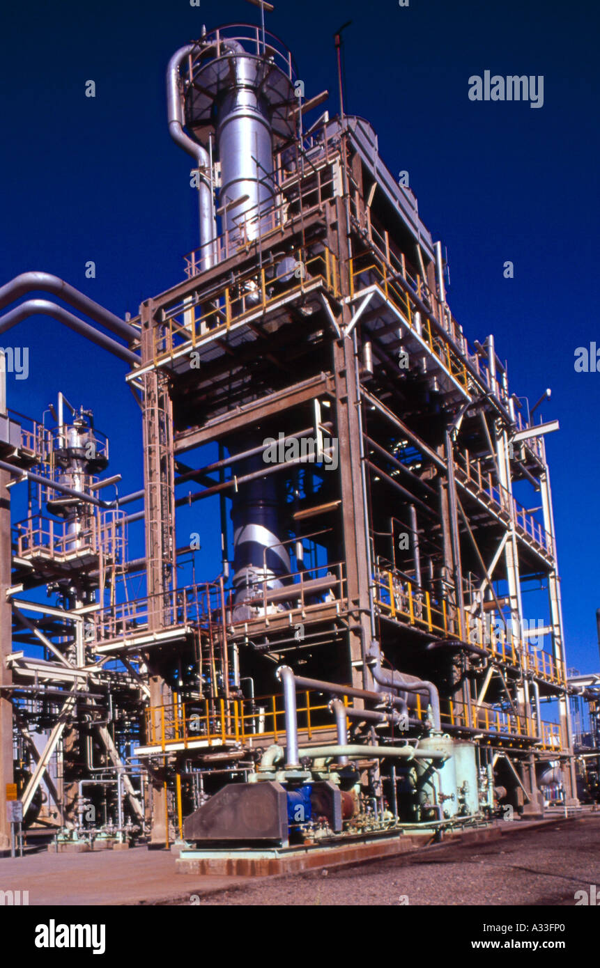 Oil refinery Saudi Arabia Stock Photo - Alamy