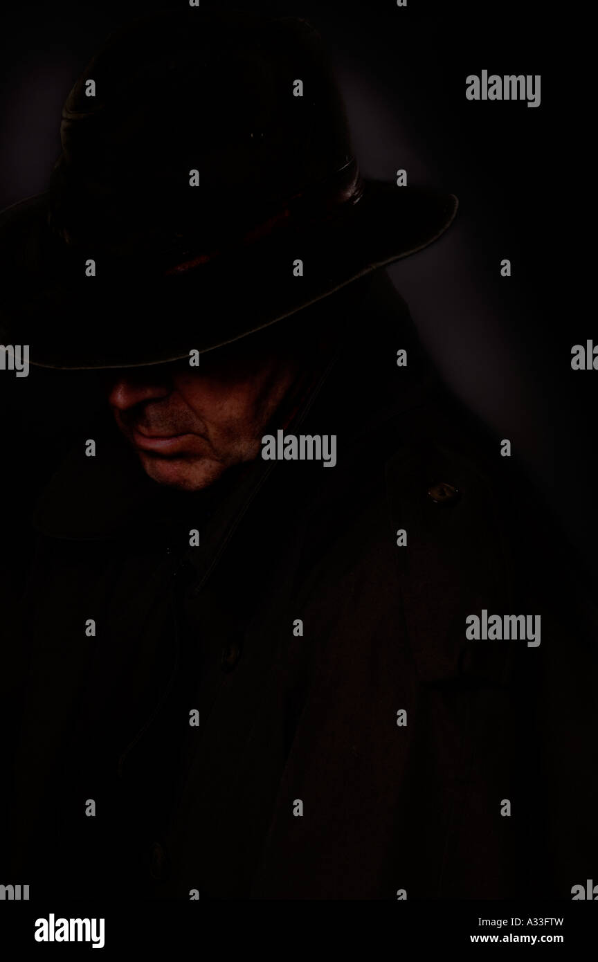 Old trench coat hi-res stock photography and images - Alamy