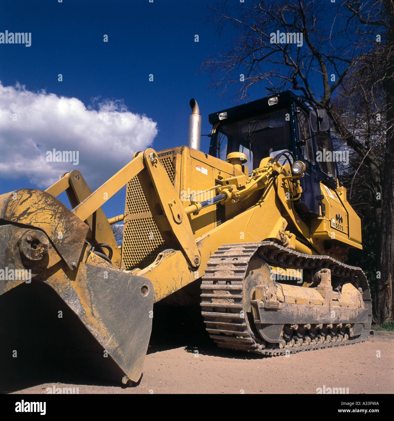 Caterpillar D575 Bulldozer Stock Photo - Alamy