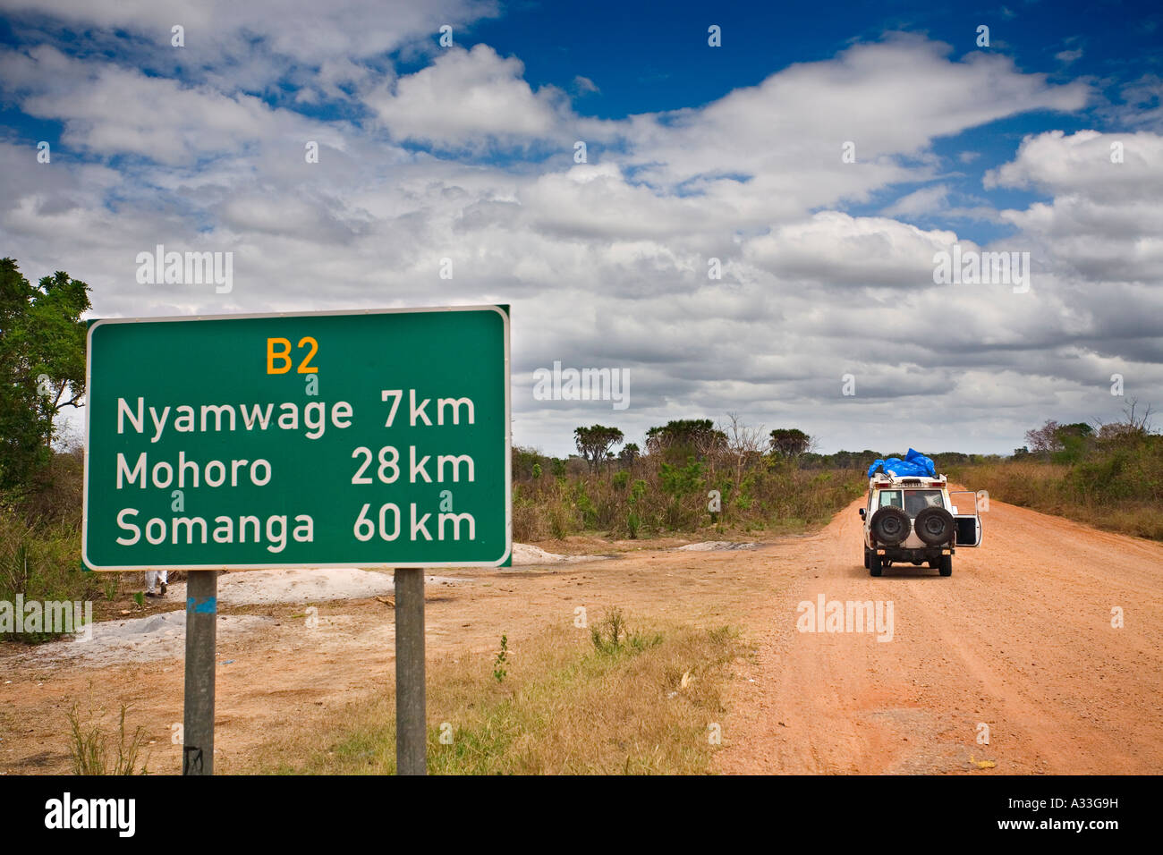 Road to Kilwa Masoko, Tanzania, Africa Stock Photo - Alamy