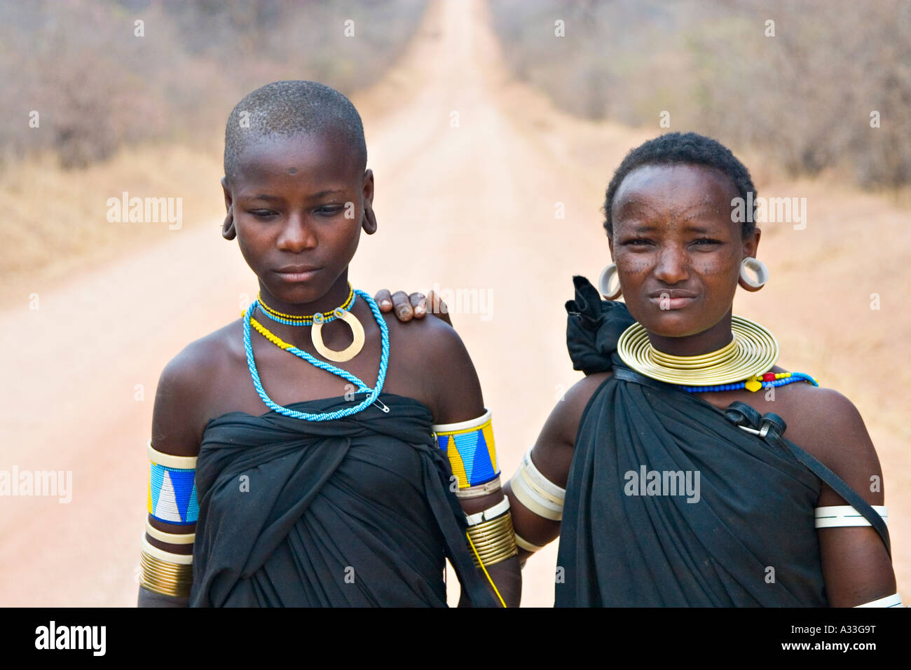 Beautiful Datoga children, Tanzania, Africa Stock Photo - Alamy