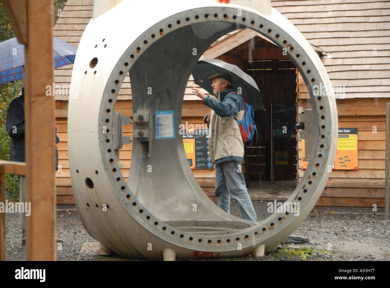 Centre for Alternative Technology Machynlleth Mid Wales Stock Photo - Alamy