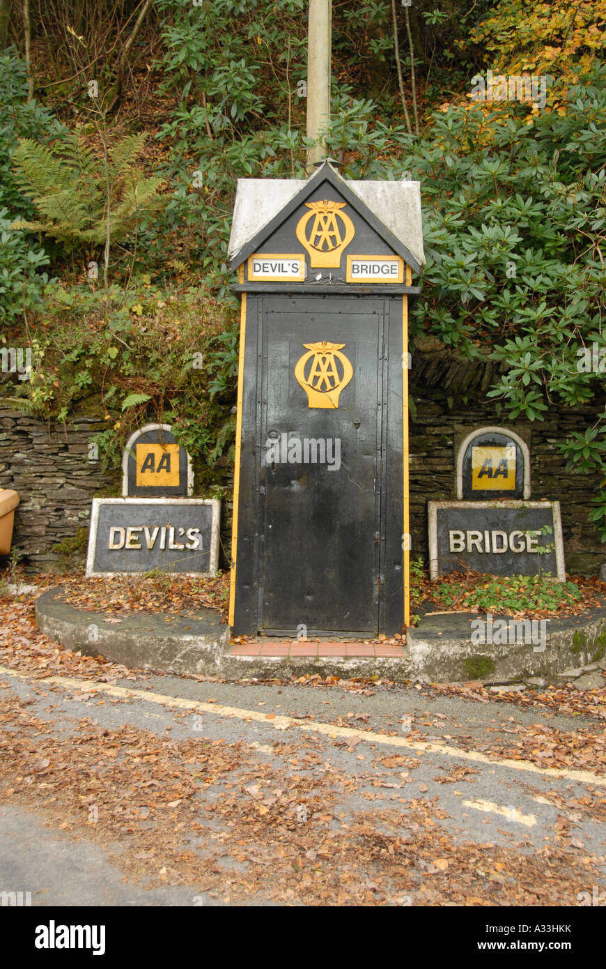 Aa telephone box exterior hi-res stock photography and images - Alamy