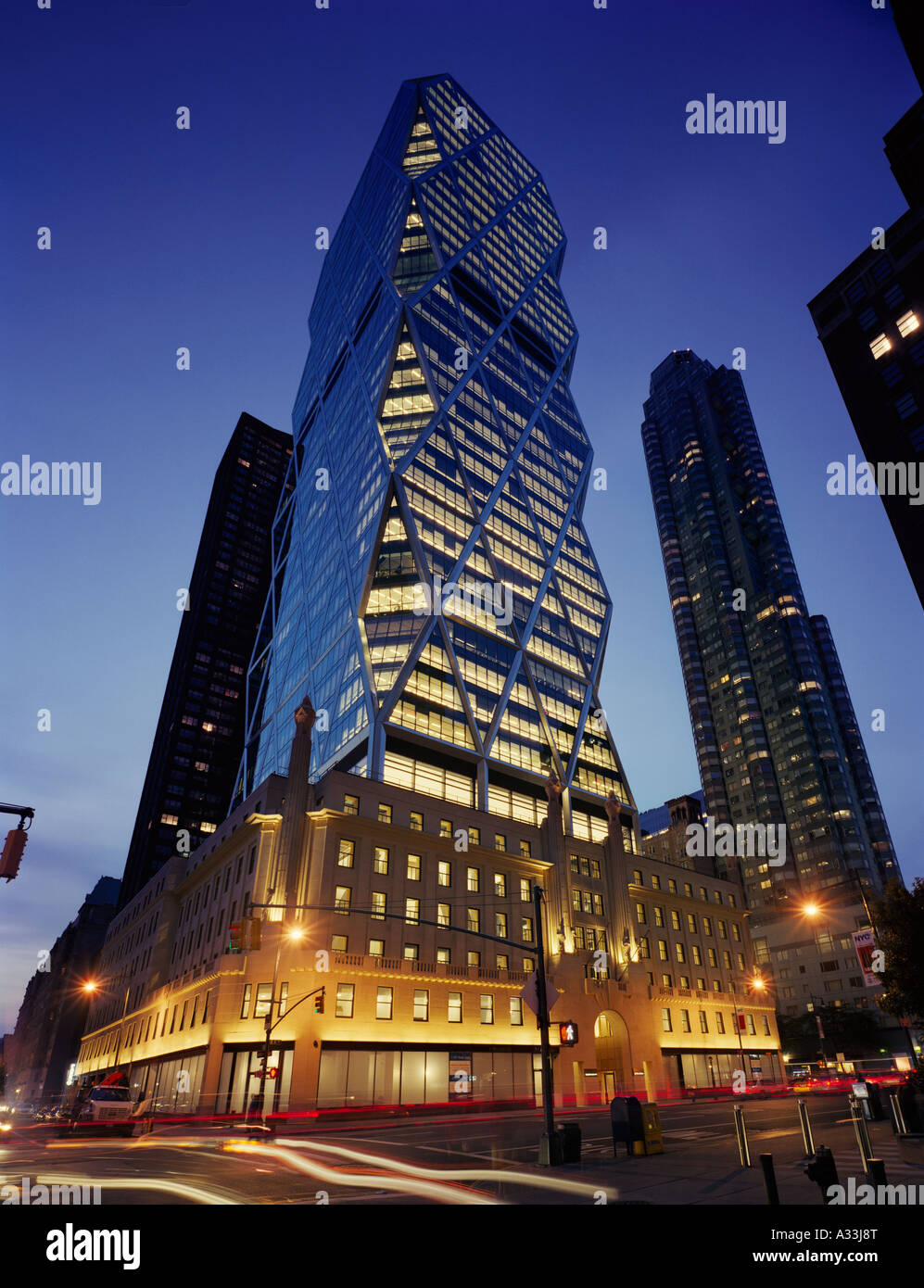Hearst Tower, 300 West 57th Street, New York. 2006 Architect: Foster ...