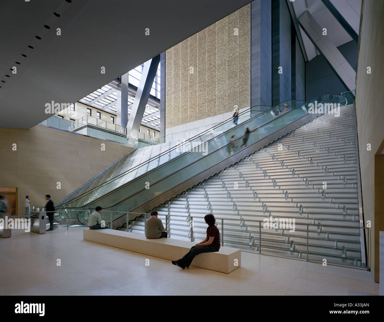 Hearst Tower, 300 West 57th Street, New York. 2006. Staircase Architect ...