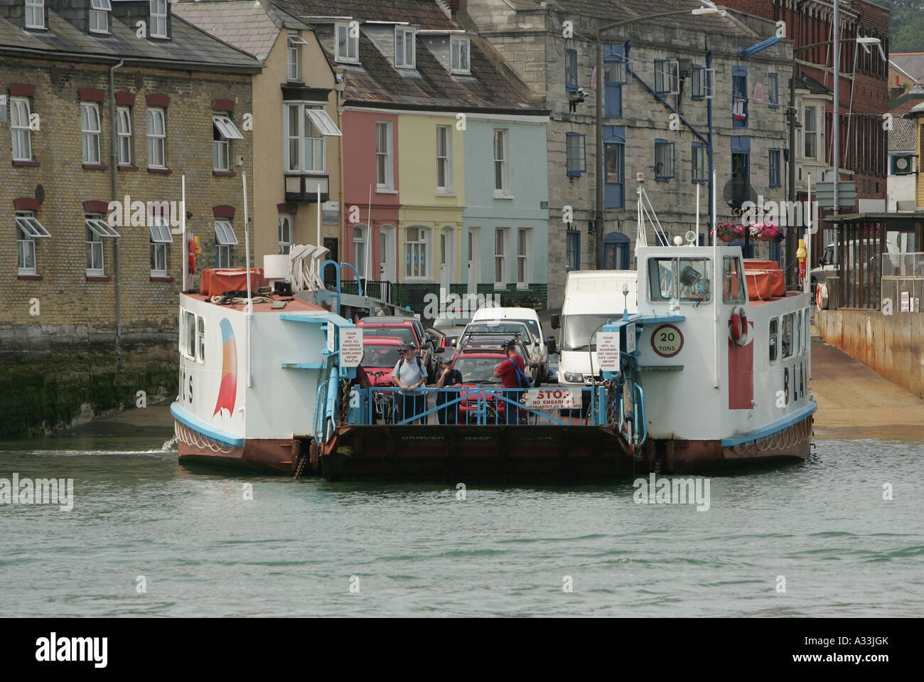 Ferry foot passengers hi-res stock photography and images - Alamy