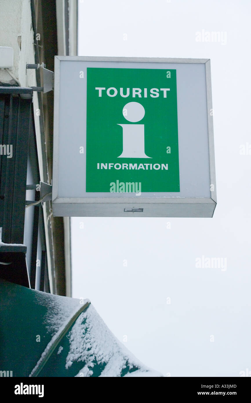 tourist information sign Stock Photo - Alamy