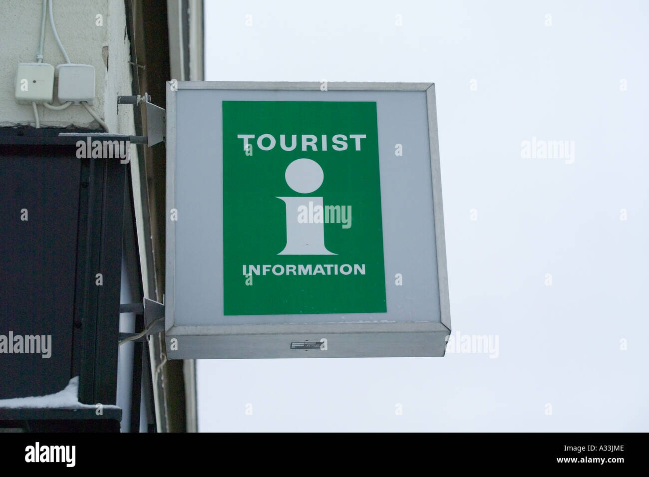 tourist information sign Stock Photo - Alamy