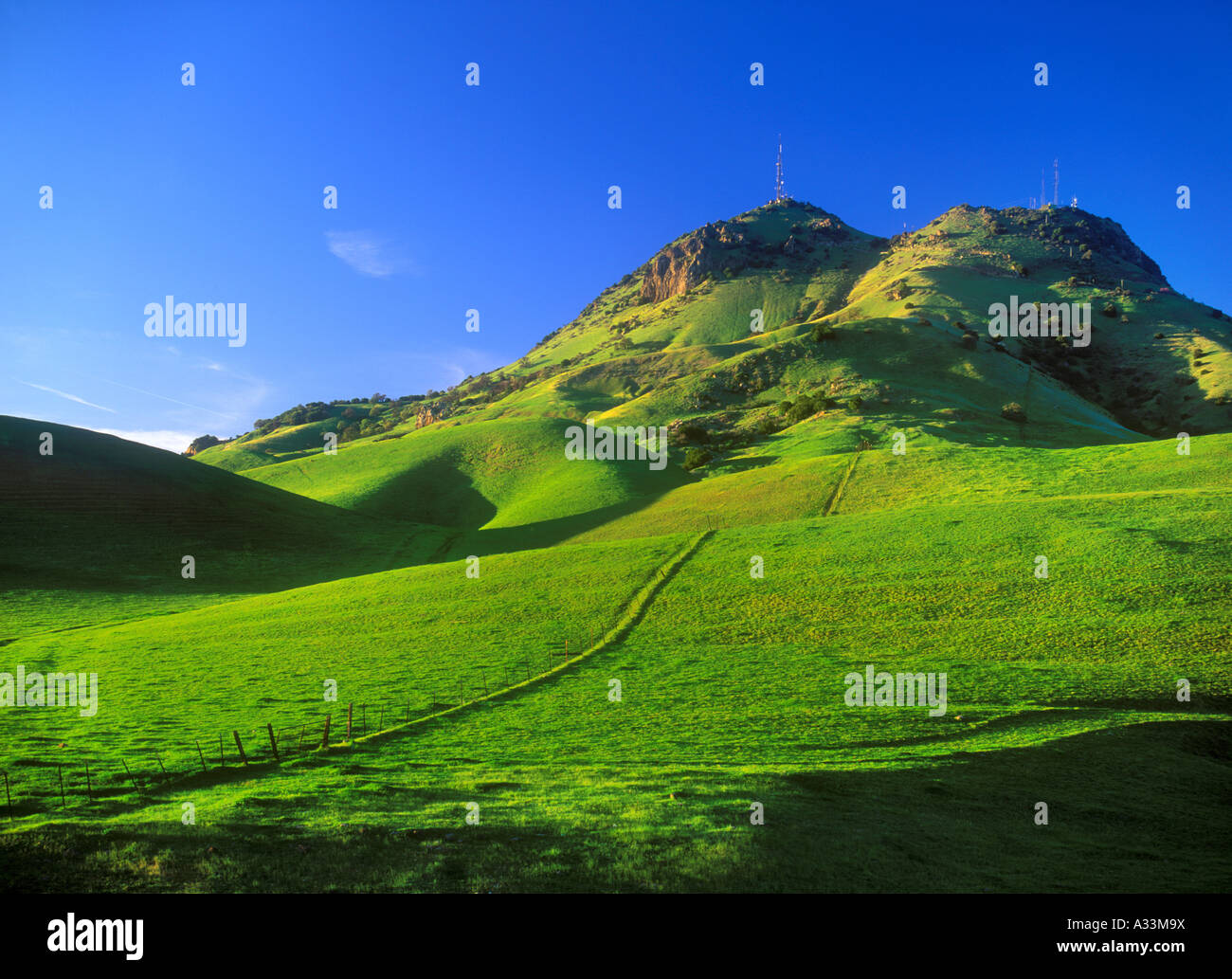 The Sutter Buttes in Spring, northern California Stock Photo - Alamy