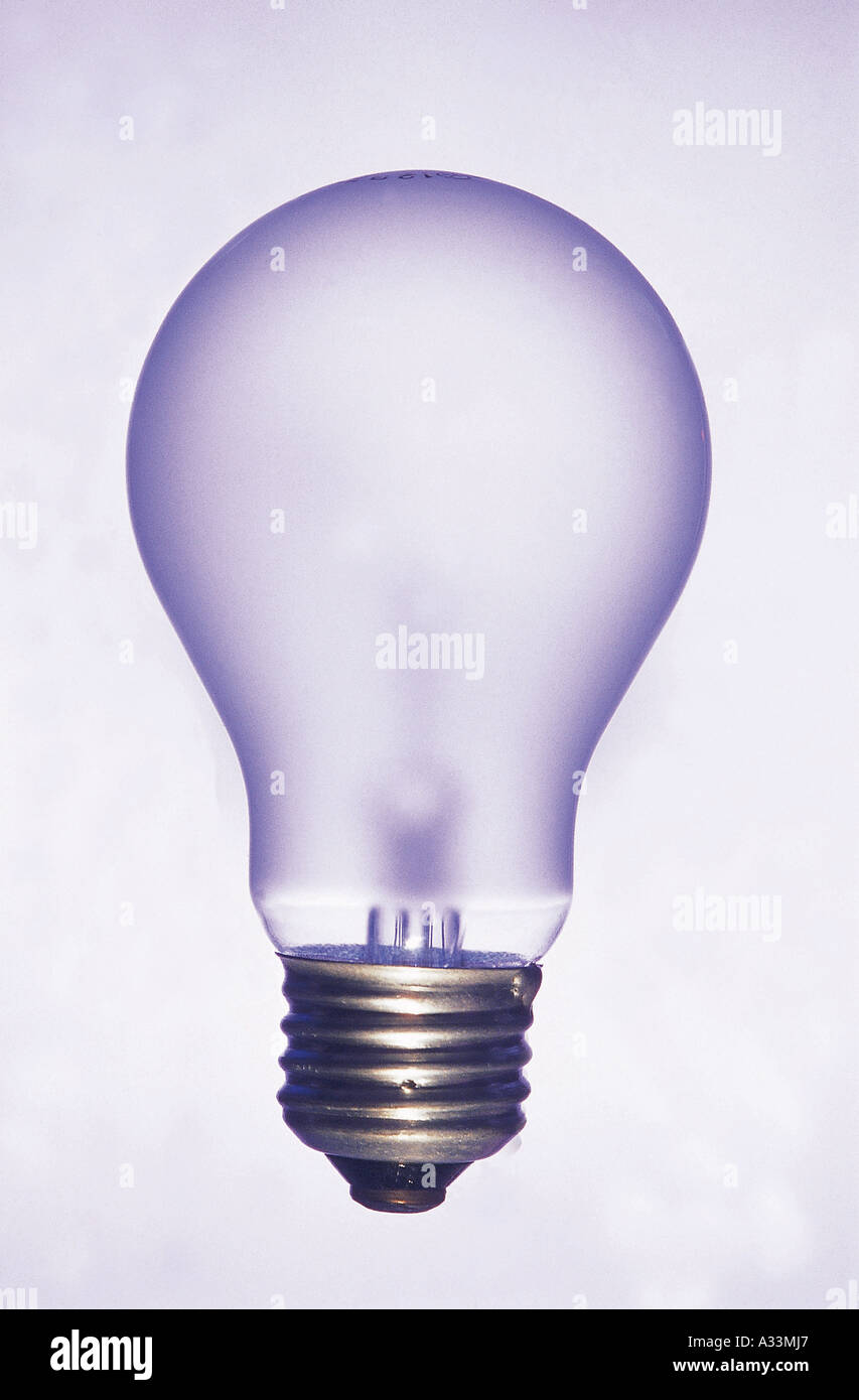 a frosted light bulb Stock Photo - Alamy