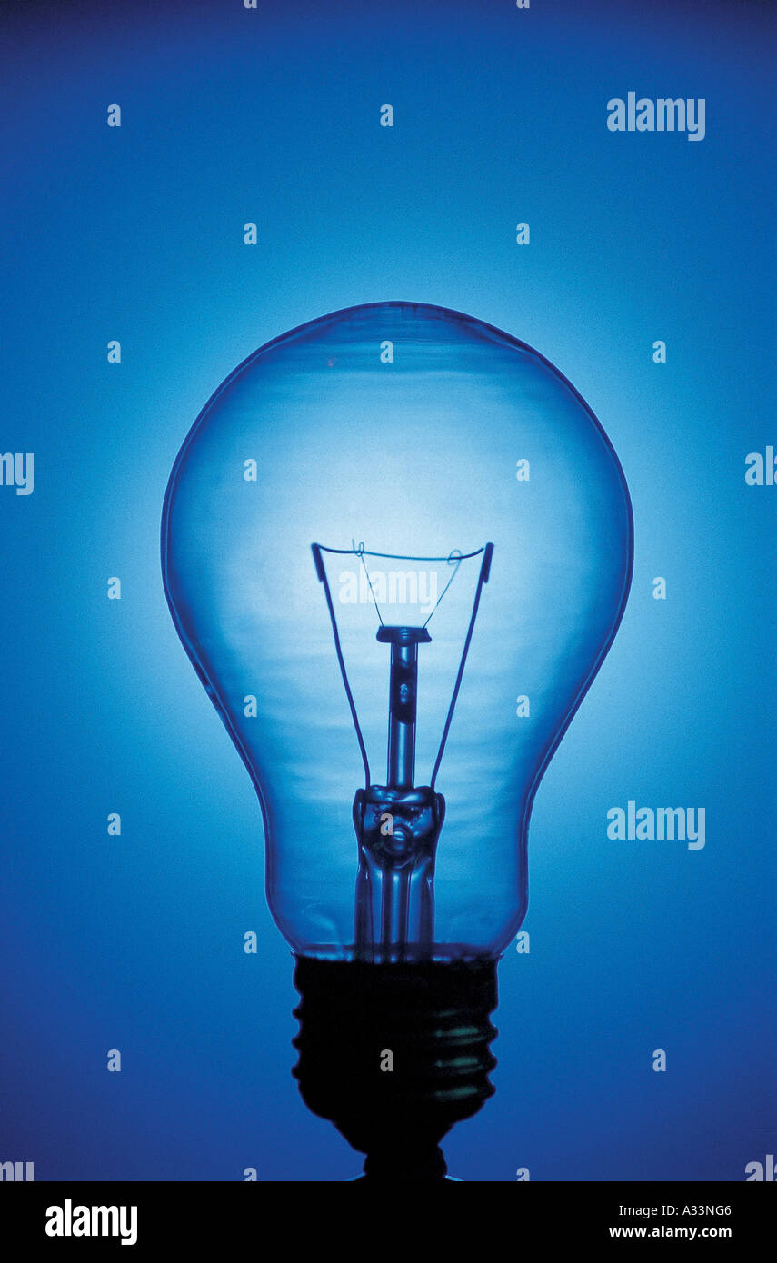 illumination of light bulb Stock Photo - Alamy
