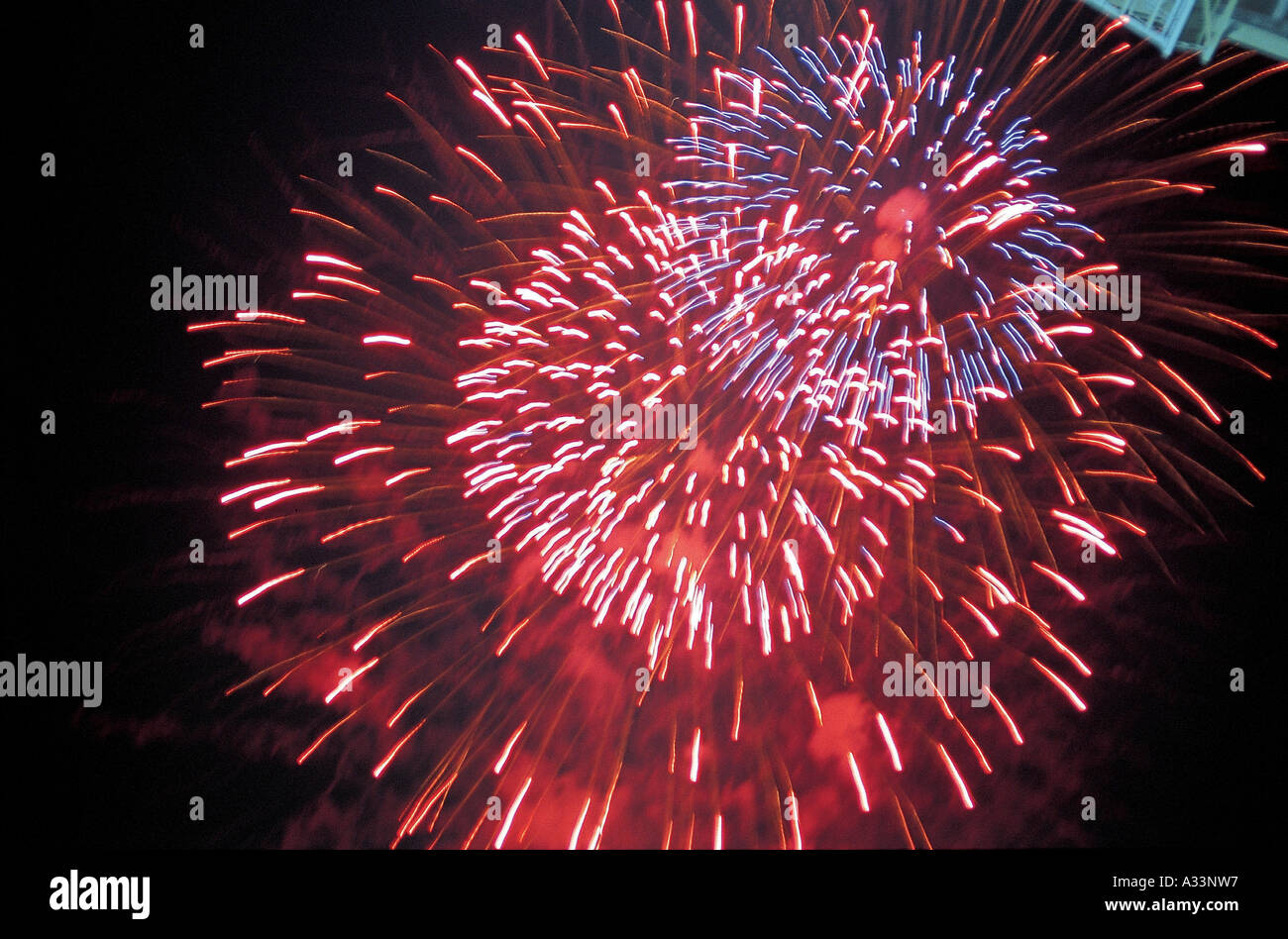 Sp fireworks blaze hi-res stock photography and images - Alamy