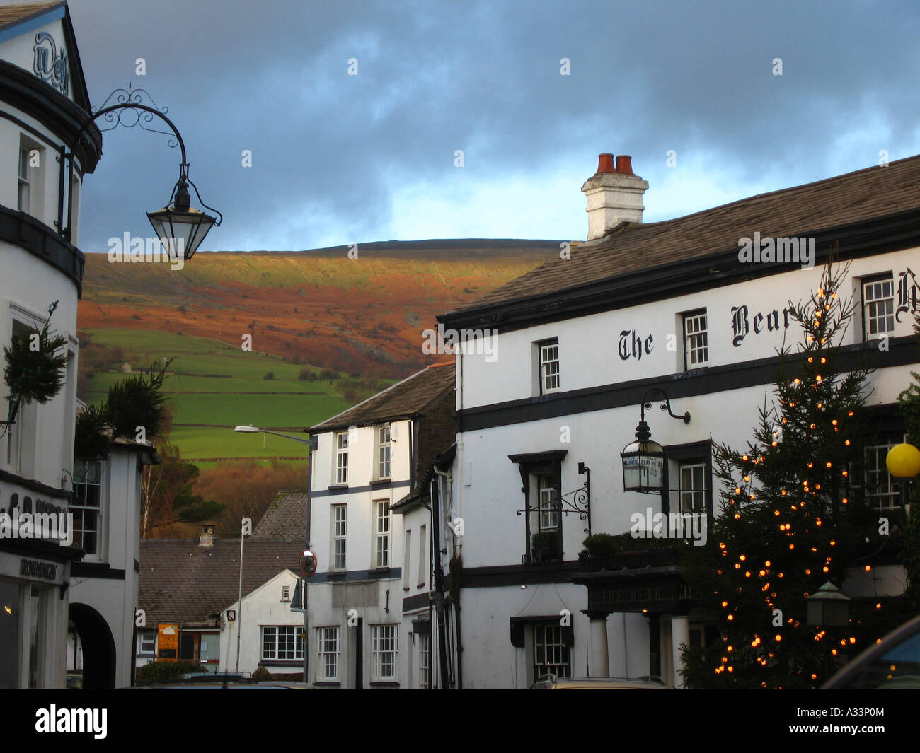 The Bear Inn Crickhowell Mid Wales Stock Photo - Alamy