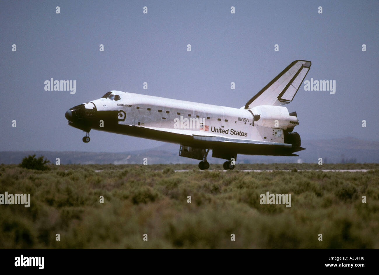 Space Shuttle Endeavor Stock Photo - Alamy