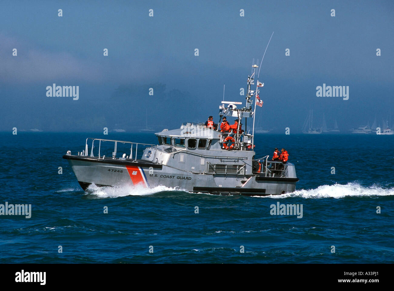 Crew on coast guard hi-res stock photography and images - Alamy