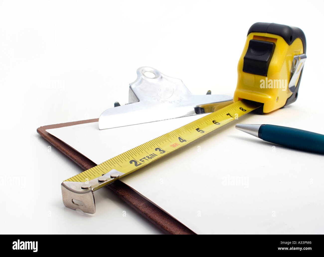 Measuring and Estimating tools Stock Photo - Alamy