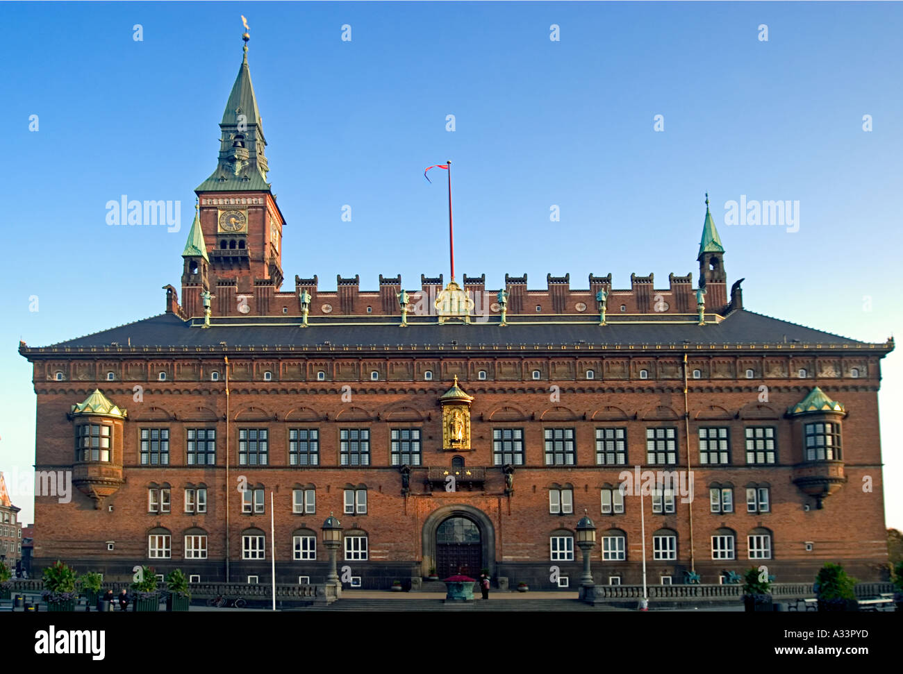 The Copenhagen City Hall Copenhagen Denmark Stock Photo - Alamy