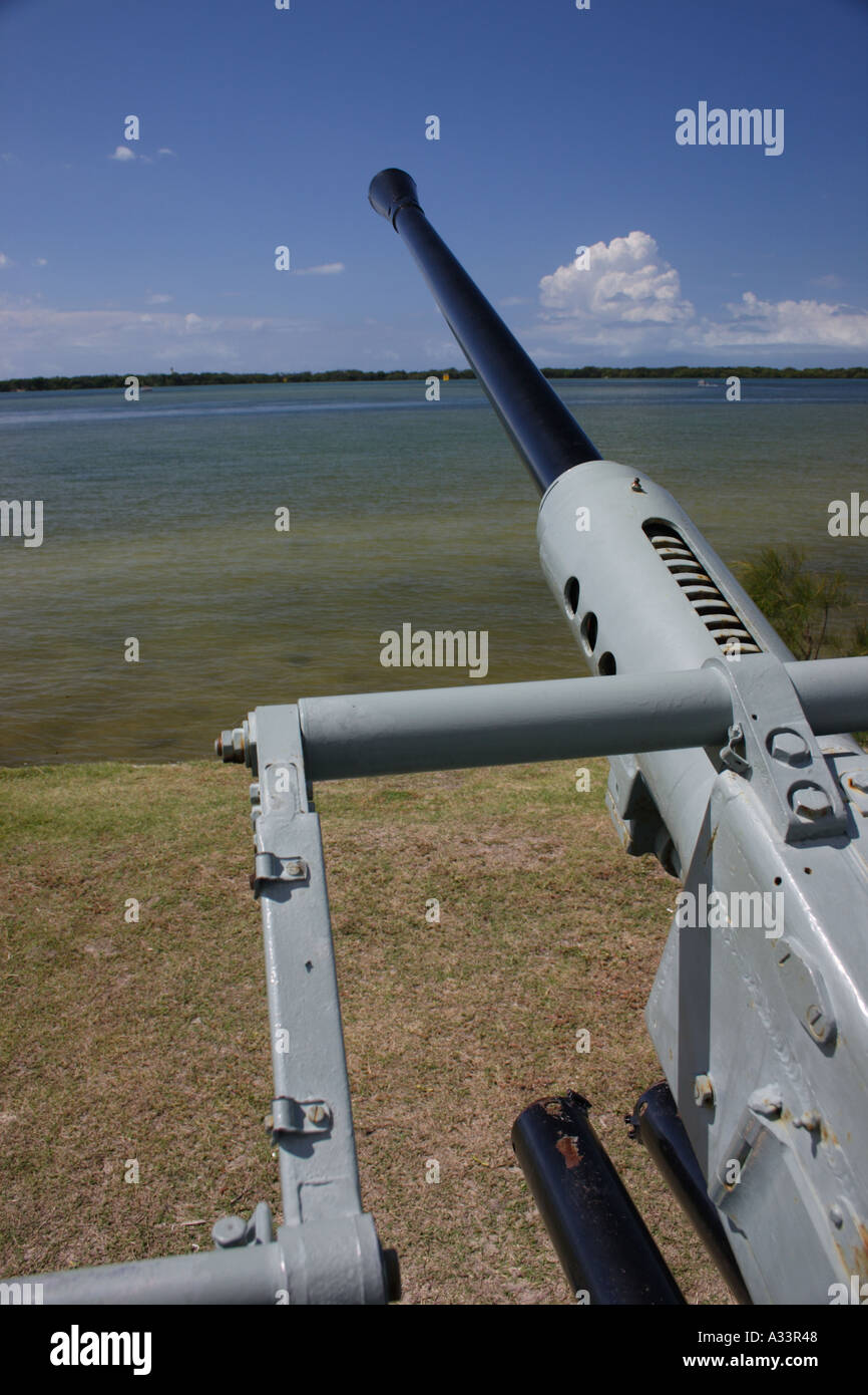 40mm BOFORS SINGLE MKV11 NAVAL ANTI AIRCRAFT GUN SUNSHINE COAST ...