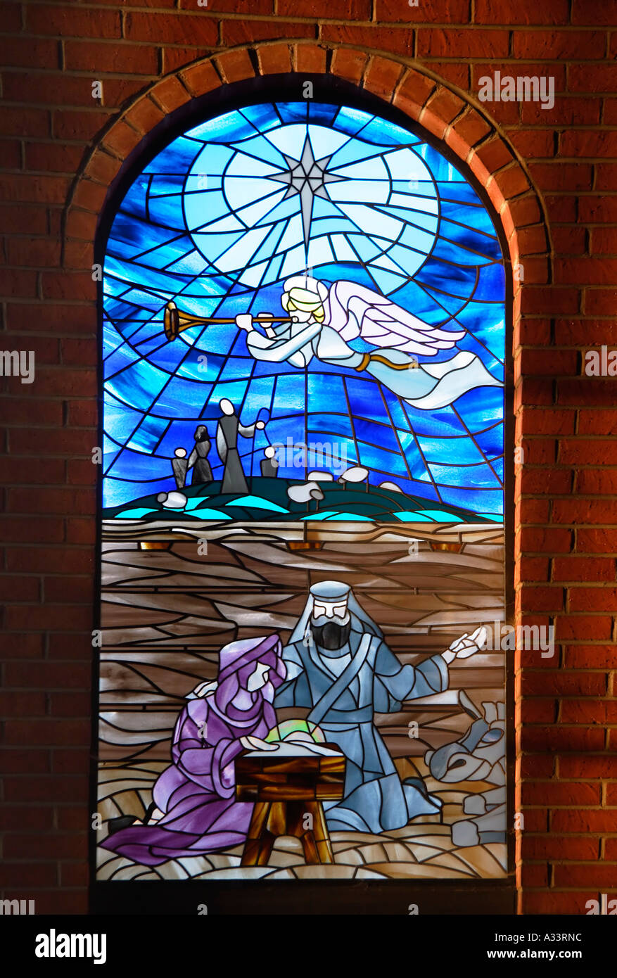 Angel announcing jesus birth hi-res stock photography and images - Alamy