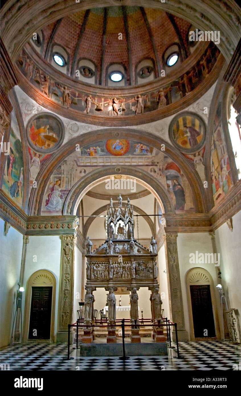 The Portinari chapel at The Basilica of Saint Eustorgio Milan Italy ...