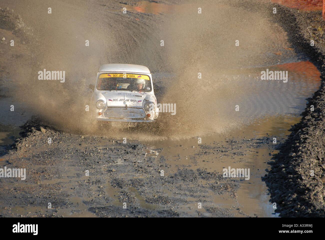 Race Car Cambrian Rally Sport and Leisure Wales Stock Photo - Alamy