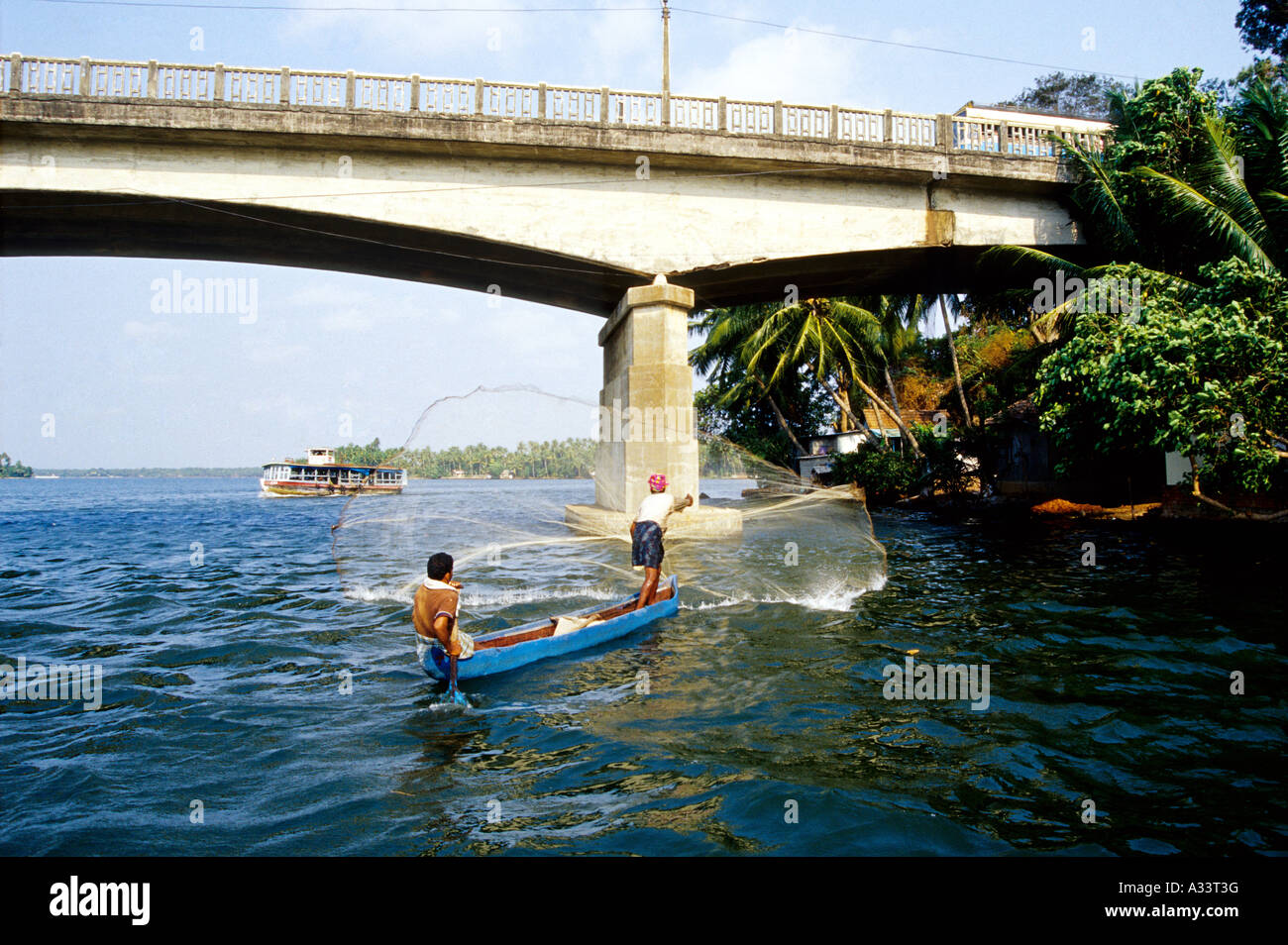 Ashtamudi kayal hi-res stock photography and images - Alamy