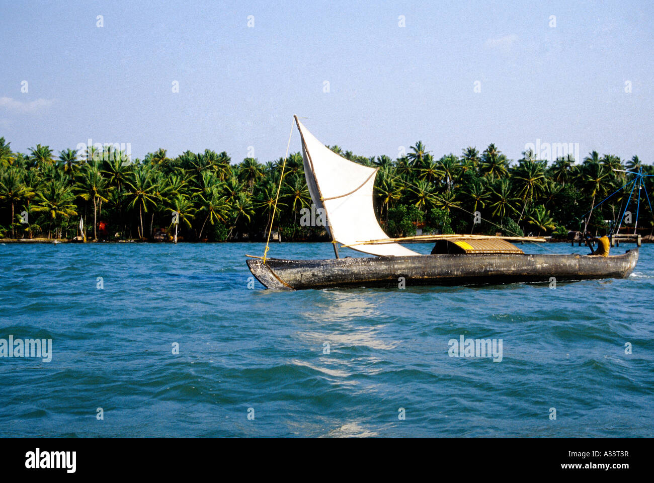 Ashtamudi kayal hi-res stock photography and images - Alamy
