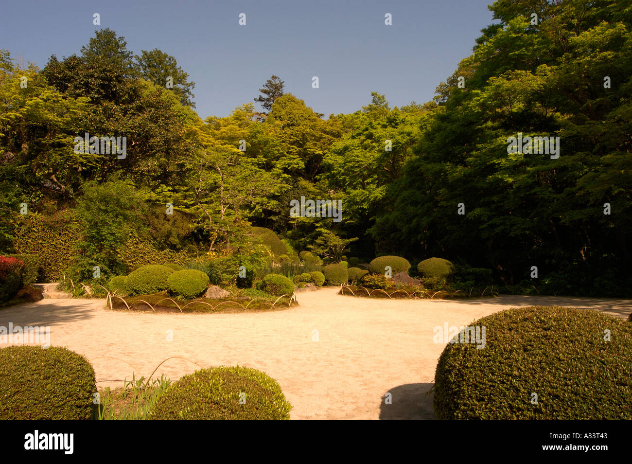 Shisendo temple garden Kyoto Japan Stock Photo - Alamy