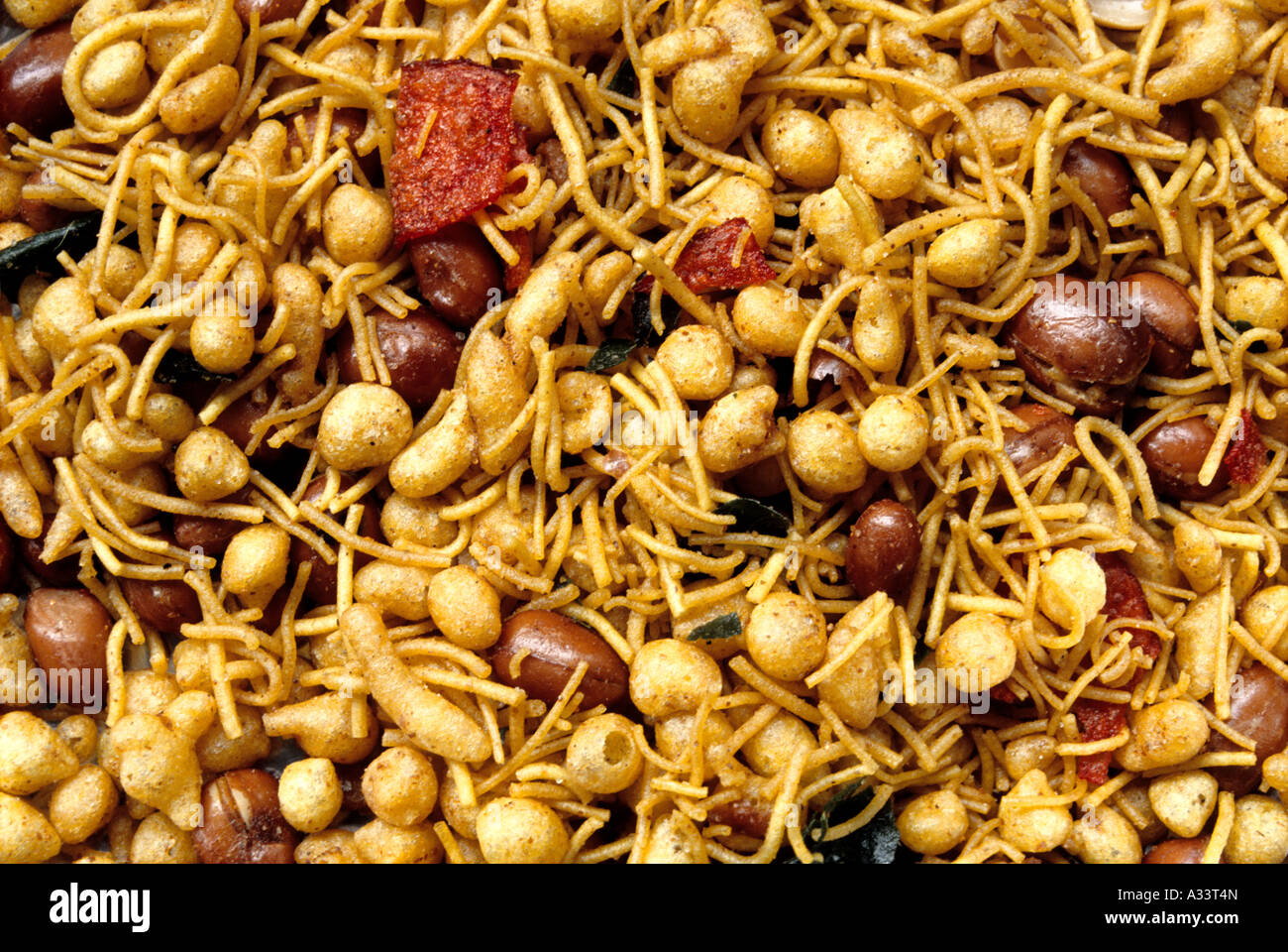 MIXTURE A SNACK KERALA Stock Photo - Alamy