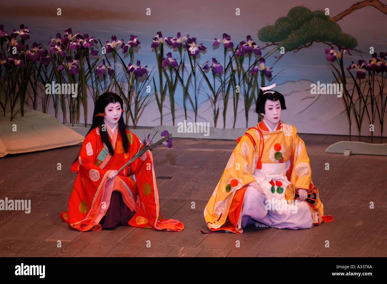 Miyako Odori Spring Dance Performance Kyoto Japan Stock Photo - Alamy