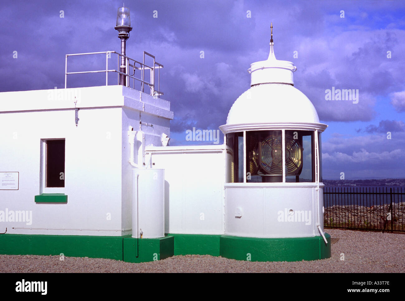 Berry Head Lighthouse Devon England Stock Photo - Alamy