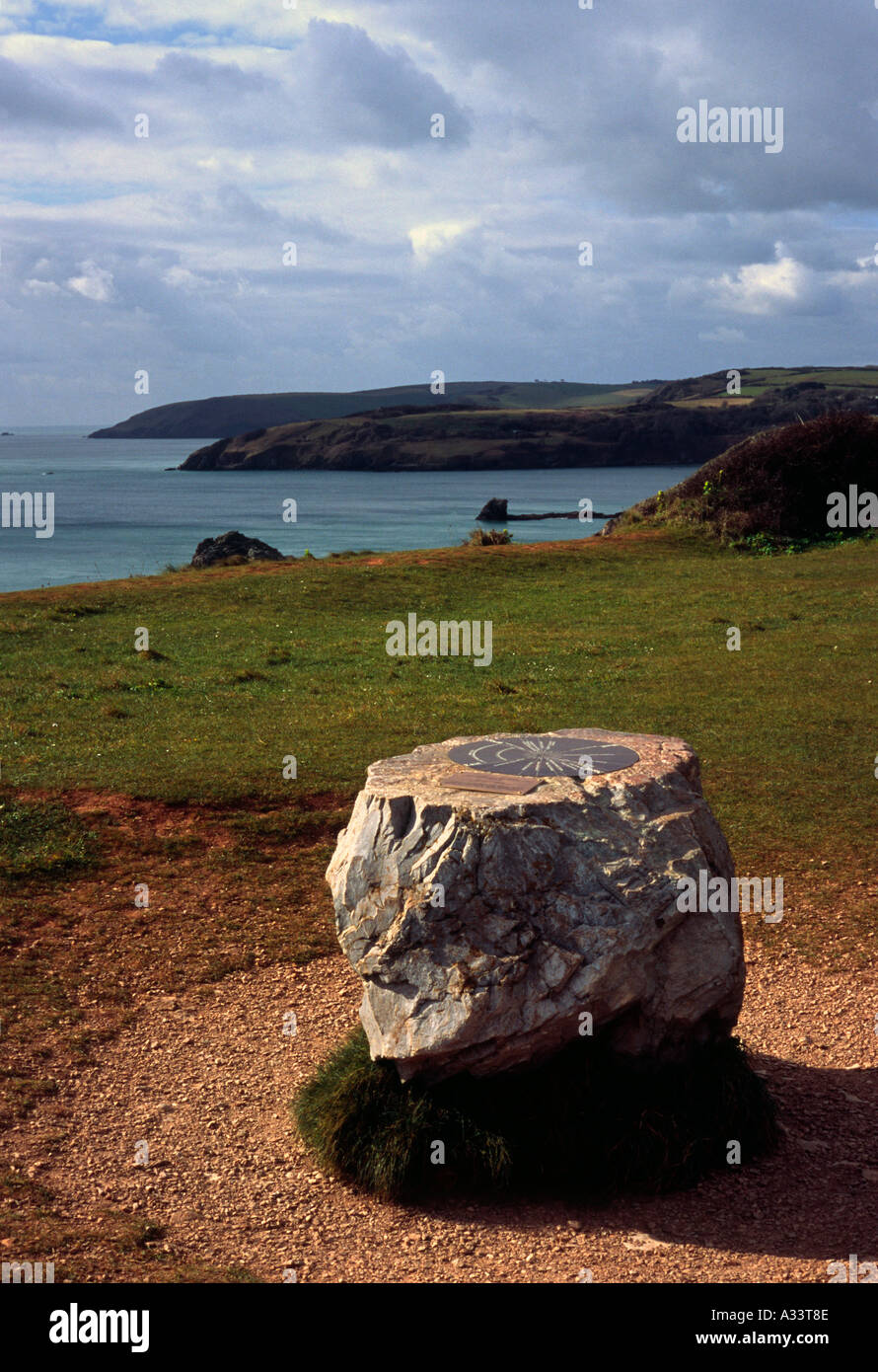 Memorial Berry Head Devon England Stock Photo - Alamy