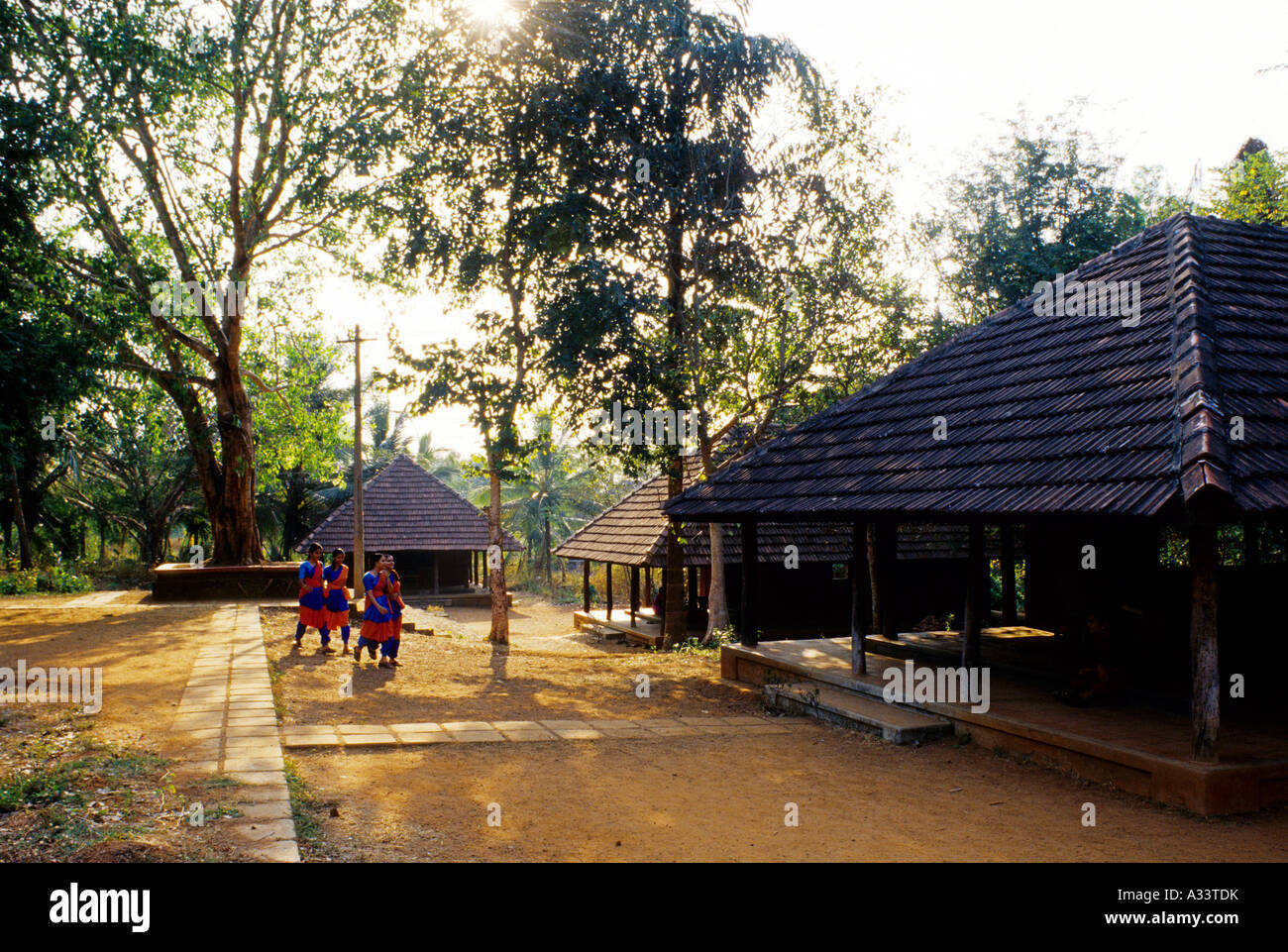 KERALA KALAMANDALAM THRISSUR KERALA Stock Photo - Alamy