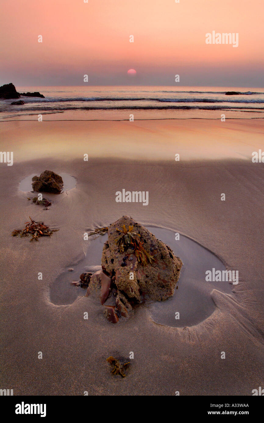 Bude Beach Cornwall Stock Photo - Alamy