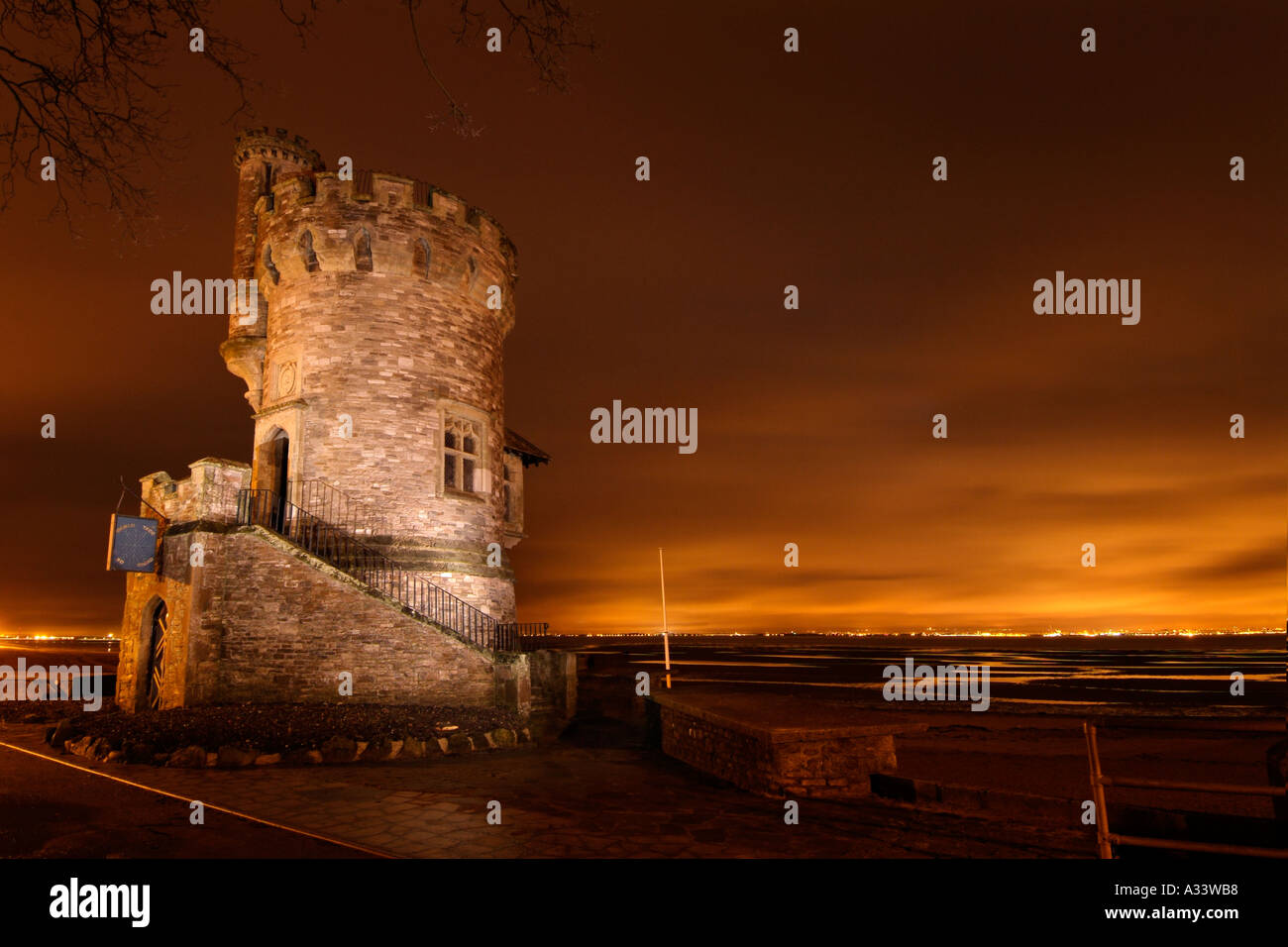 Appley Tower Isle of Wight Stock Photo - Alamy