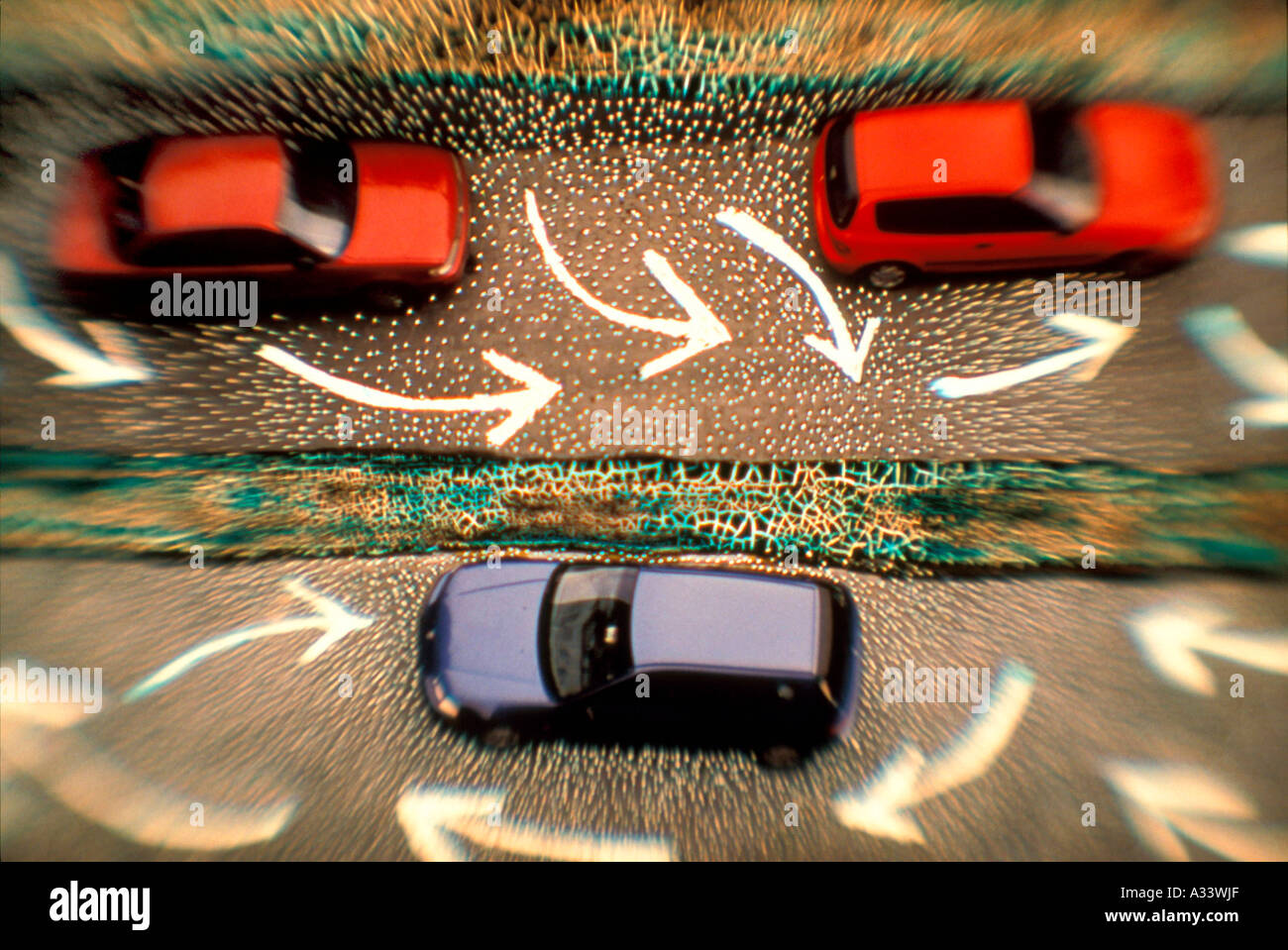 Traffic cars concept Stock Photo - Alamy